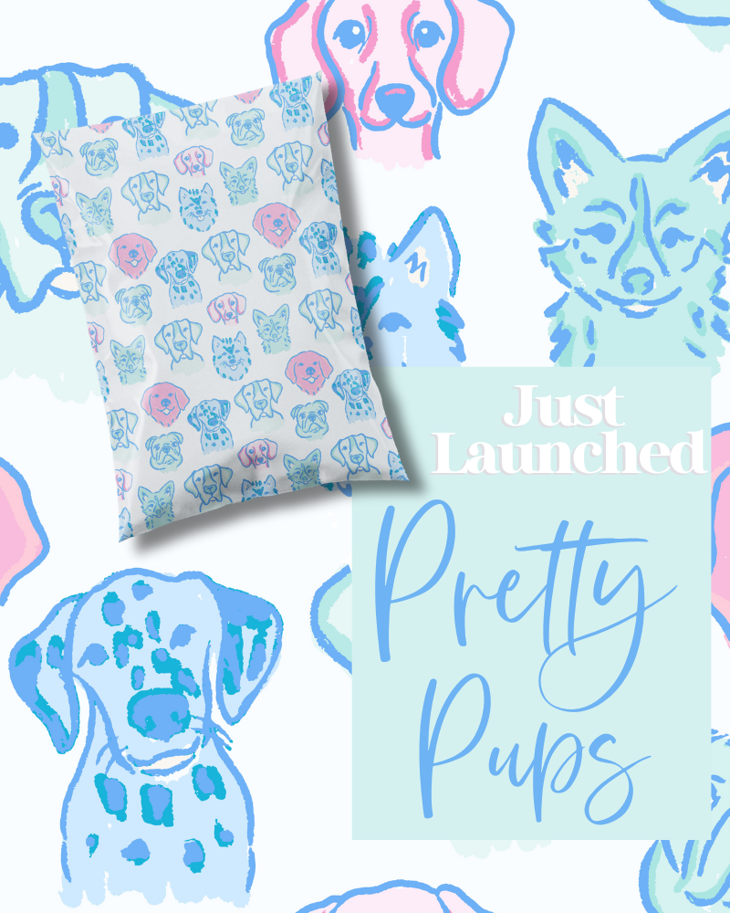 Pretty Package Premium Boutique Poly Mailers Small Business Shipping ...