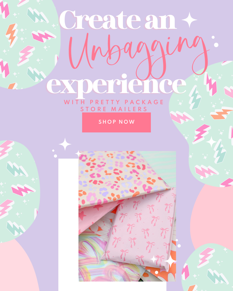 Pretty Package Premium Boutique Poly Mailers Small Business Shipping ...