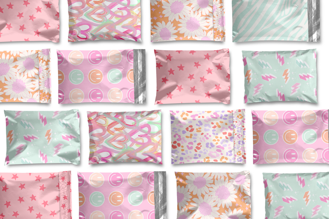 Pretty Package Premium Boutique Poly Mailers Small Business Shipping ...